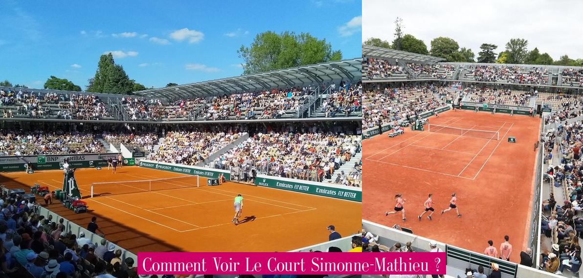Comment Voir Le Court Simonne-Mathieu ? - Revue Stars — Nouvelles ...