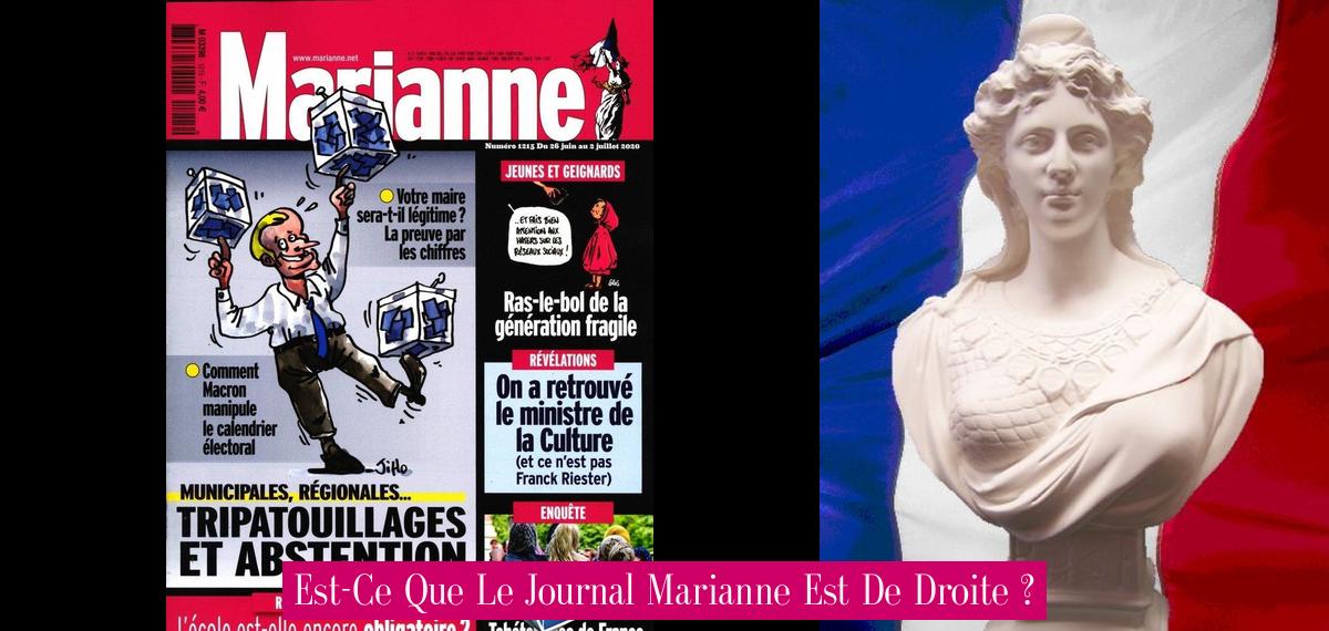 Est-Ce Que Le Journal Marianne Est De Droite ? - Revue Stars ...