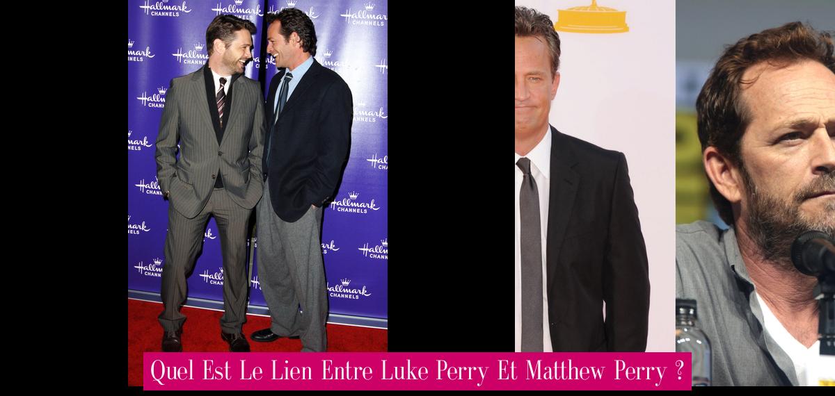 Quel Est Le Lien Entre Luke Perry Et Matthew Perry ? - Revue Stars ...