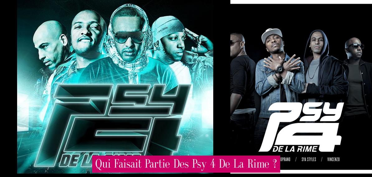 Qui Faisait Partie Des Psy 4 De La Rime ? - Revue Stars — Nouvelles ...